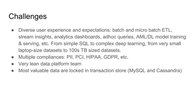 Cloud native data platform | PPT