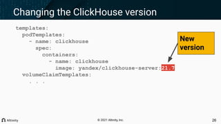 Cloud Native Data Warehouses - Intro to ClickHouse on Kubernetes-2021 ...