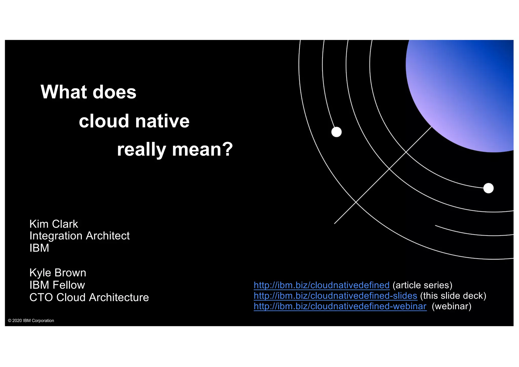 Cloud native defined | PDF