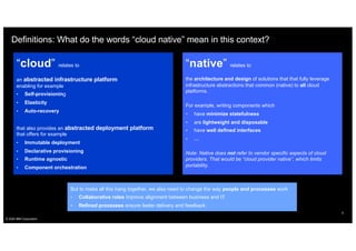 Cloud native defined | PDF