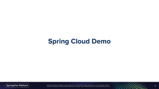 Cloud Native Java with Spring Cloud Services | PPT