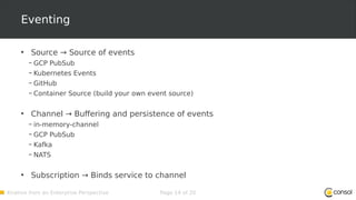 Knative from an Enterprise Perspective | PDF