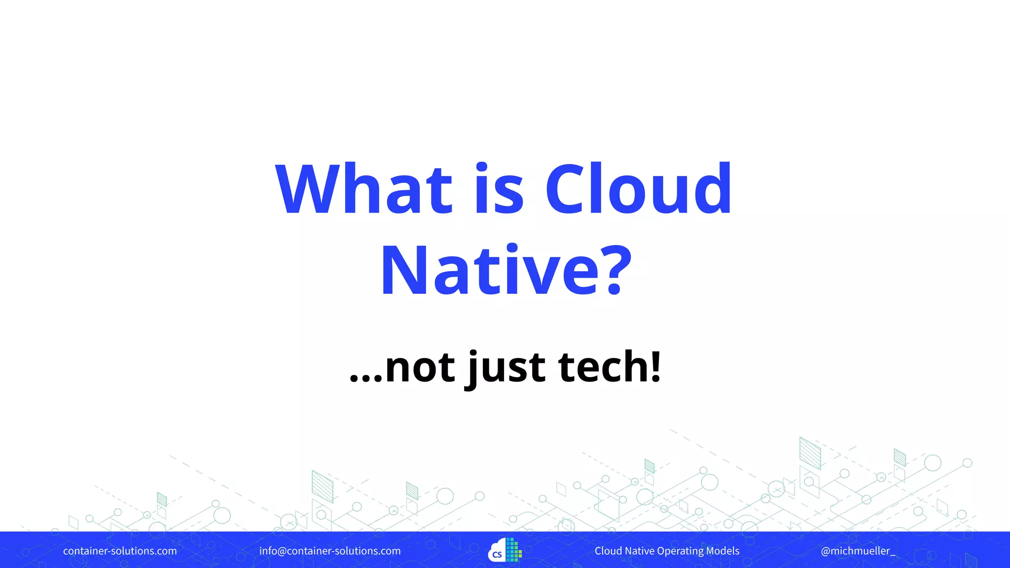 Cloud Native Operations | PDF