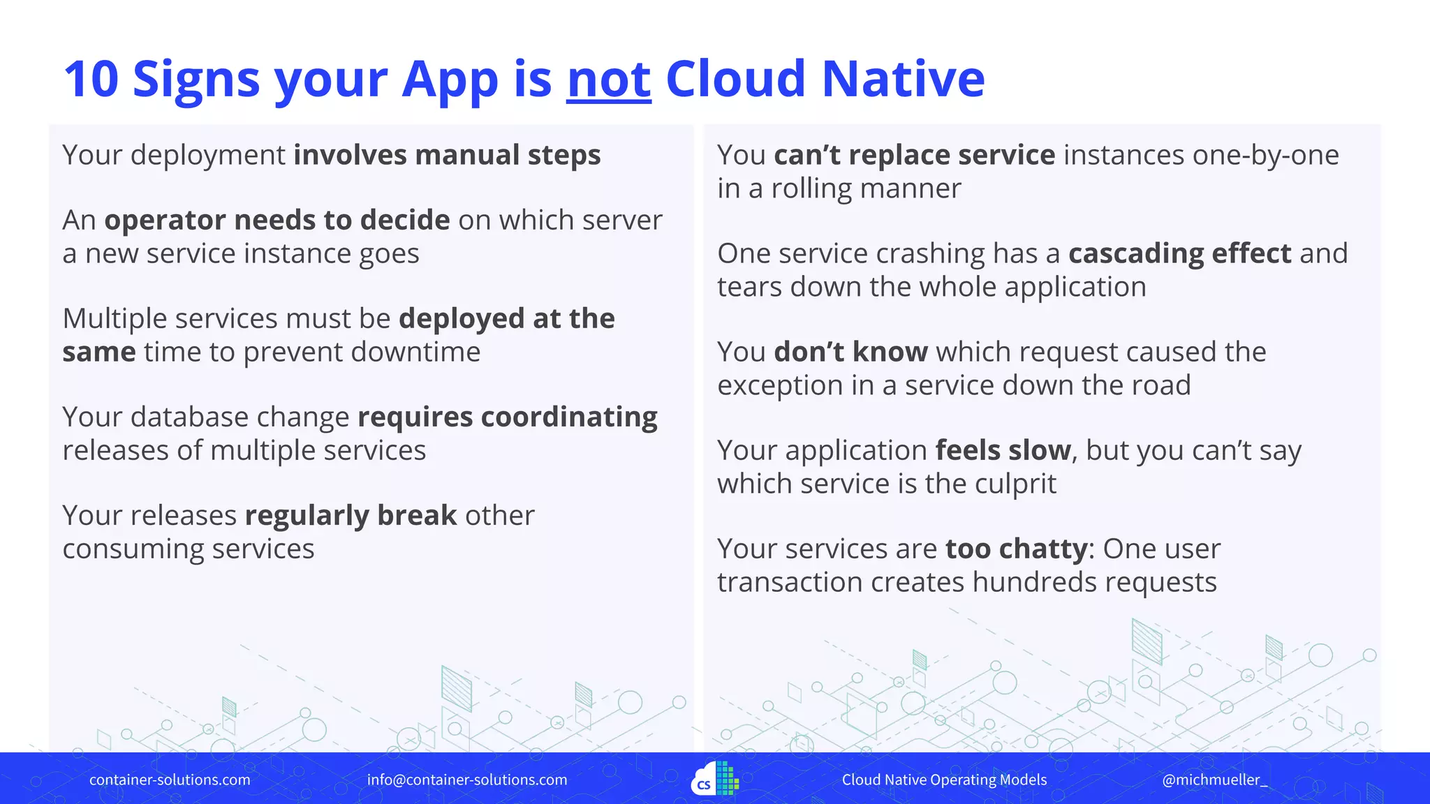 Cloud Native Operations | PDF