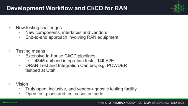 Cloud Native ORAN Testing in Your Pipeline | PPTX | Cloud Computing ...