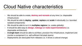 Cloud Native Patterns Using AWS | PDF