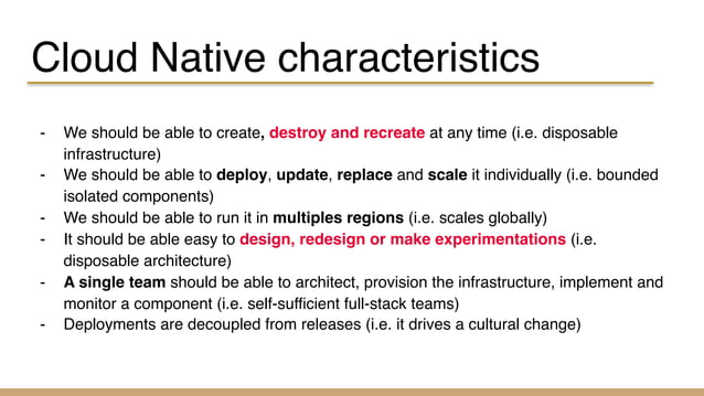 Cloud Native Patterns Using AWS | PDF
