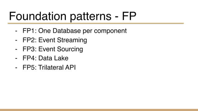 Cloud Native Patterns Using AWS | PPT