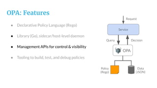 Dynamic Policy Enforcement for Microservice Environments | PPT