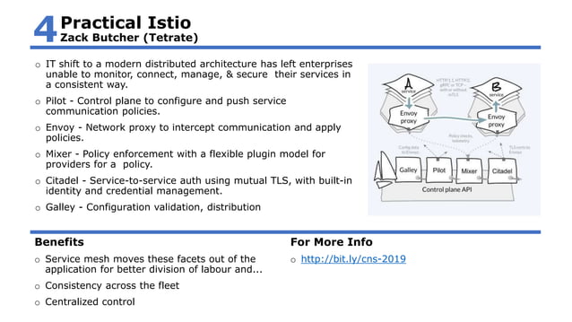 Cloud Native Summit 2019 Summary | PPT