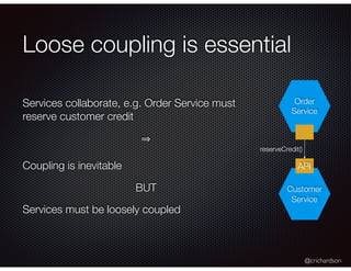 Designing loosely coupled services | PPT