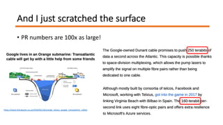 TransAtlantic Networking using Cloud links | PPT