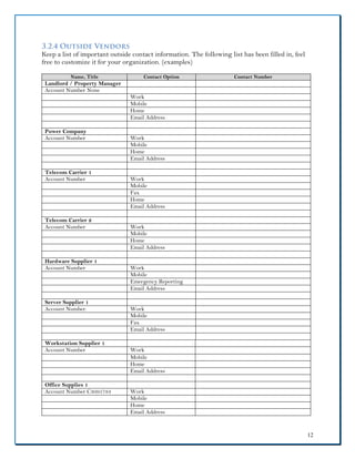 Cloudnition dr plan template fillable form | PDF
