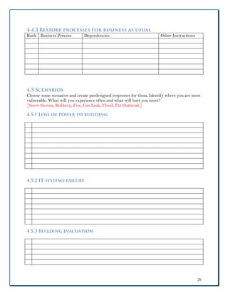 Cloudnition dr plan template fillable form | PDF