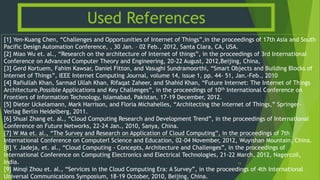 Cloud of things (IoT + Cloud Computing) | PPTX
