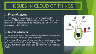 Cloud of things (IoT + Cloud Computing) | PPTX