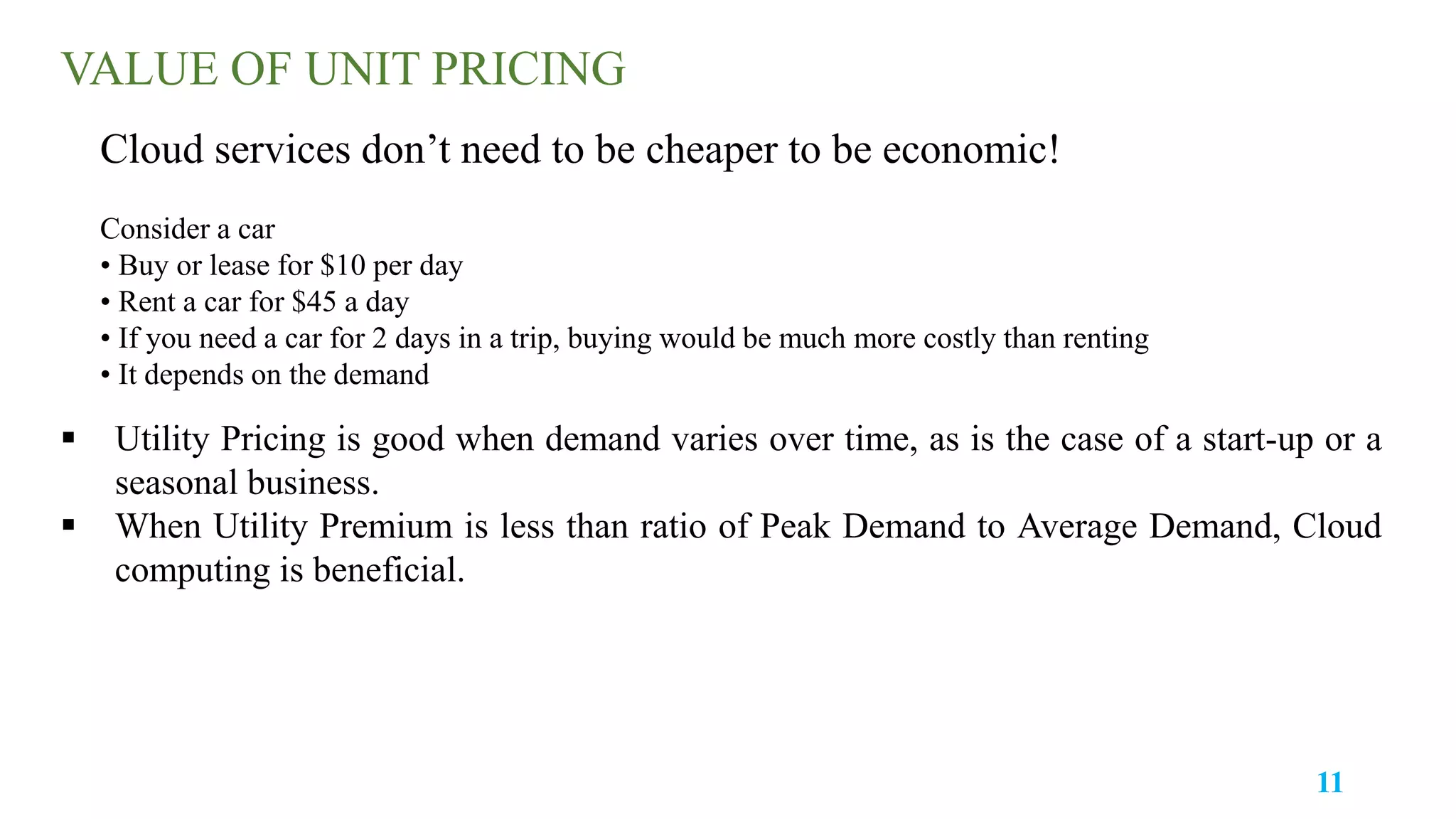 Cloudonomics in Advanced Cloud Computing | PPTX