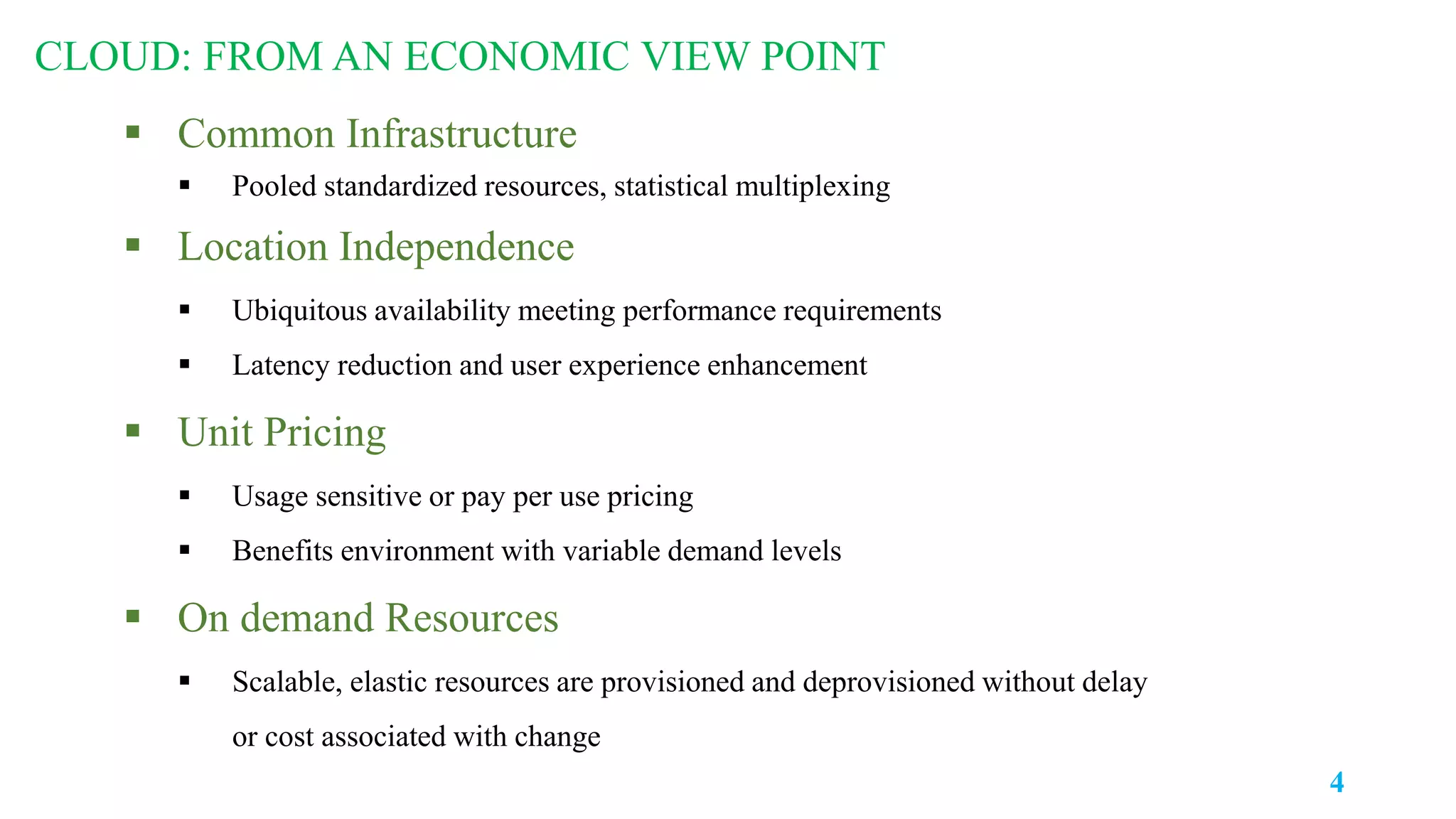 Cloudonomics In Advanced Cloud Computing Pptx Cloud Computing