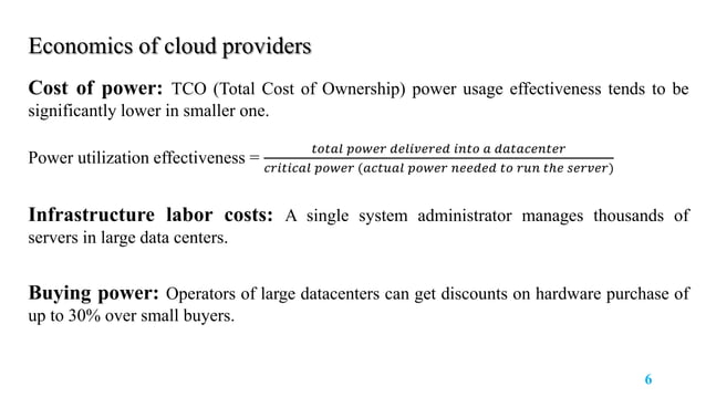 Cloudonomics In Advanced Cloud Computing Pptx Cloud Computing