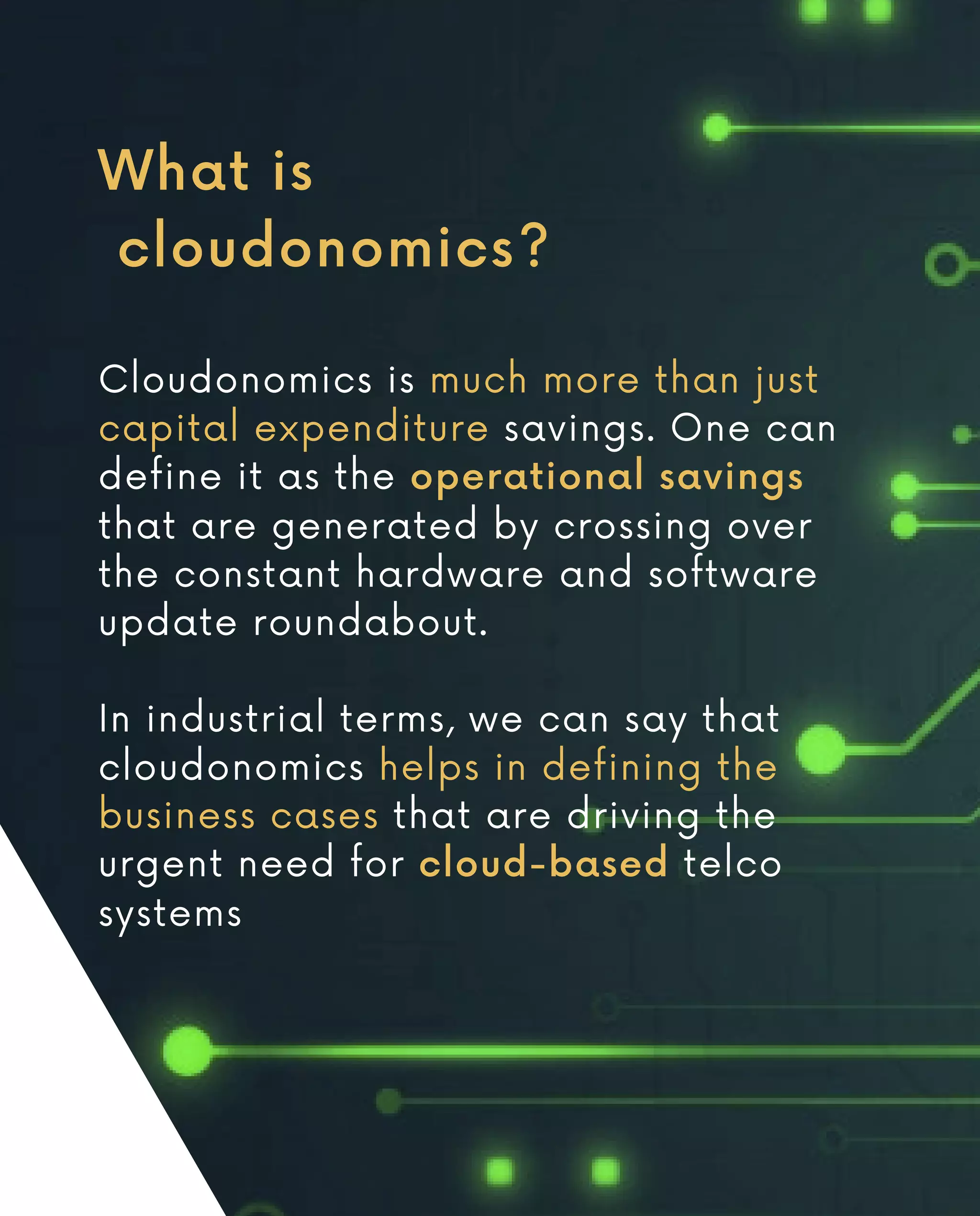 What is Cloudonomics ? | PDF