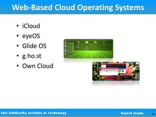CloudDesk - Cloud operating system | PPTX