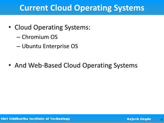 CloudDesk - Cloud operating system | PPTX