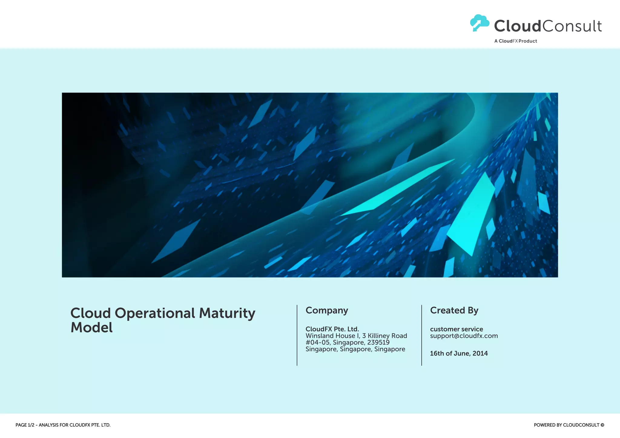 Cloud Operational Maturity Model Report | PDF