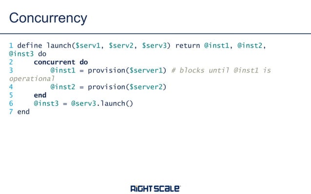 Cloud Orchestration with RightScale Cloud Workflow | PPT