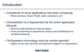 Cloud Orchestration with RightScale Cloud Workflow | PPT