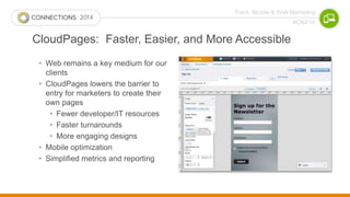 #CNX14 - Introducing CloudPages – How CloudPages Helps Drive ...