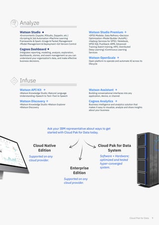 IBM Cloud pak for data brochure | PDF