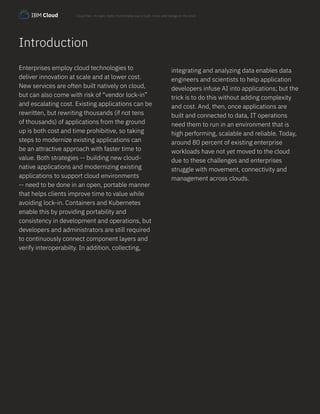 IBM Cloud Paks - IBM Cloud | PDF