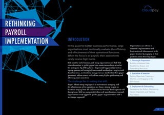 The Three Stages of Global Payroll Implementation | PPT