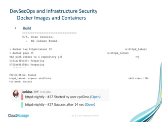 Integrating Security into your Development Pipeline | PPT