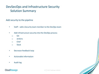 Integrating Security into your Development Pipeline | PPT