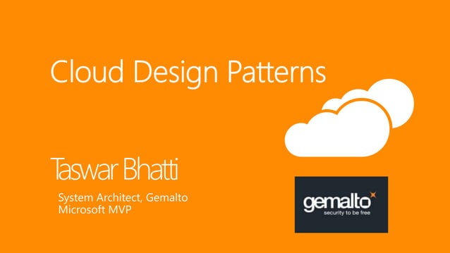 Cloud Design Patterns | PPTX | Cloud Computing | Internet