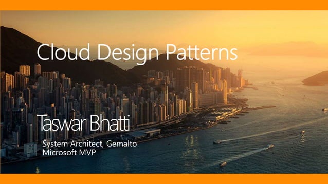 Cloud Design Patterns - Hong Kong Codeaholics | PPT