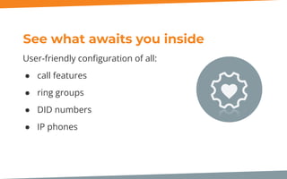 2021 PortaOne Conference - a Cloud PBX self-care portal even your non ...
