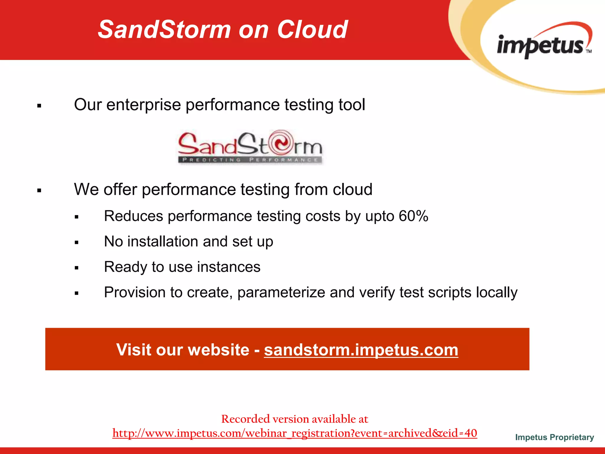 Cloud Based Performance Testing Pptx Cloud Computing Internet