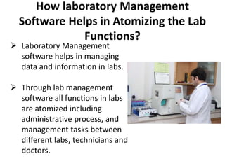 Laboratory Management Software | PPTX