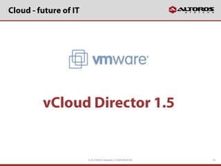 Altoros - Cloud platform overview | PPT