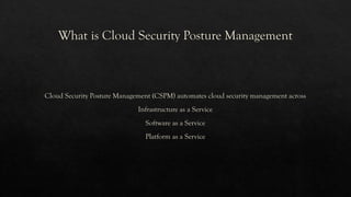 Cloud Posture Management in AWS.pdf