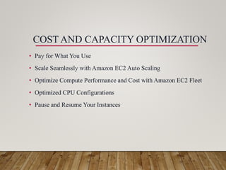 a presentation on aws computer service amazon ec2 | PDF