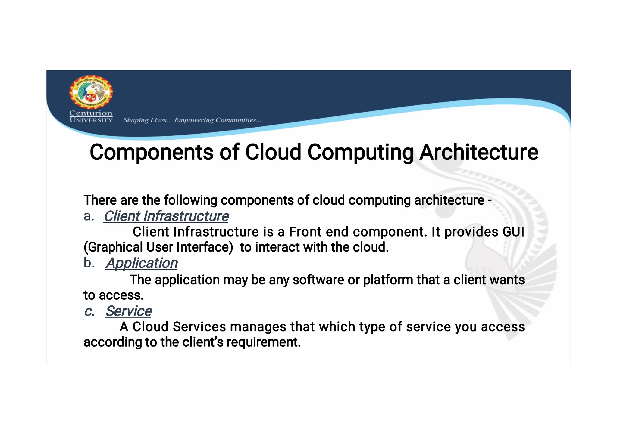cloud ppt Sushil-604234071.pdf for engineering | PPT