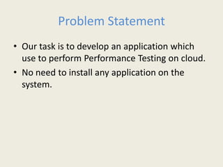 Performance Testing of Web Application on Cloud | PDF | Cloud Computing ...