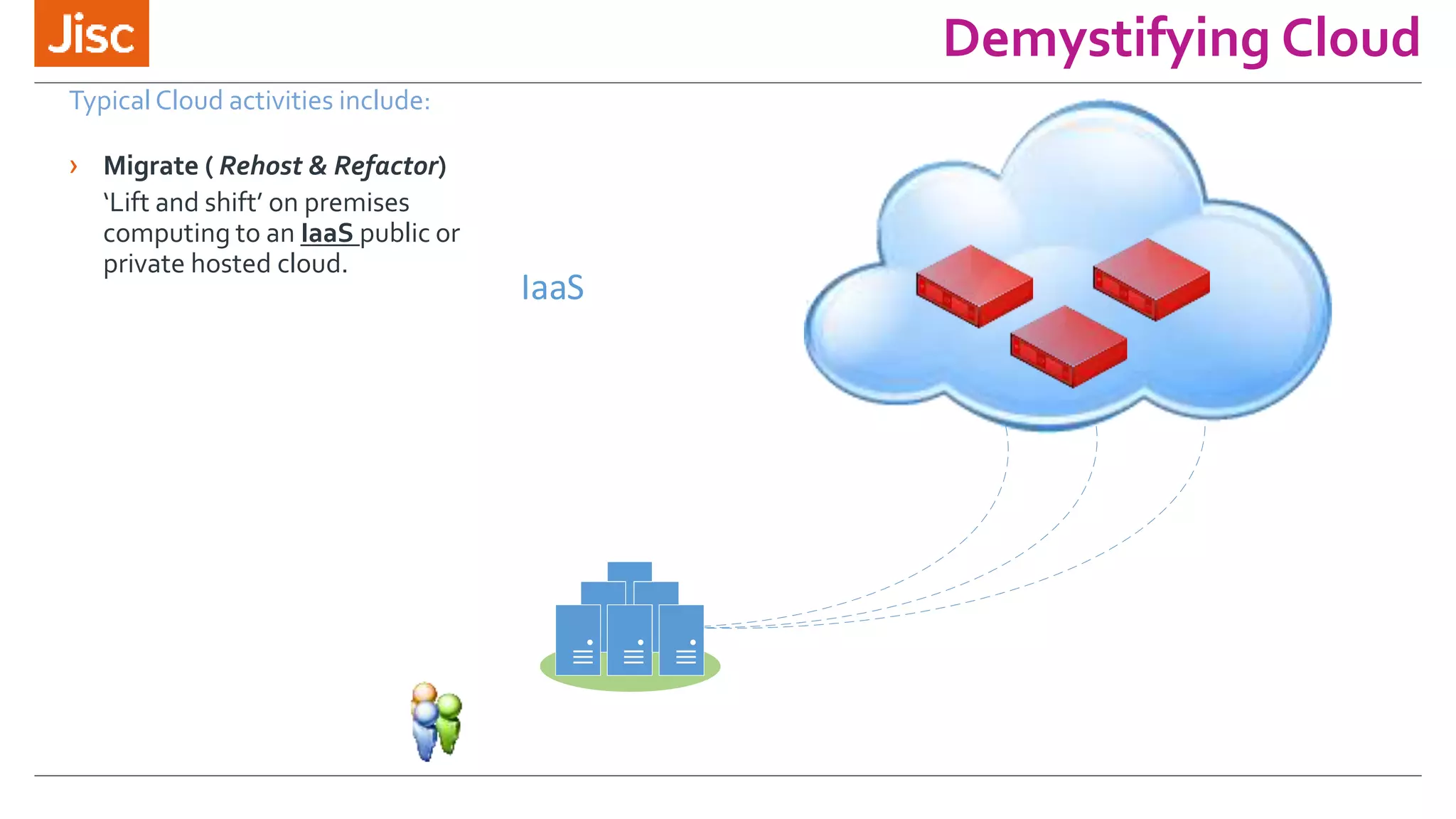 Moving to the cloud: cloud strategies and roadmaps | PPTX