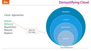 Moving to the cloud: cloud strategies and roadmaps | PPTX