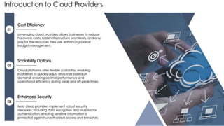 Cloud Providers and Their Key Features Explained | PDF