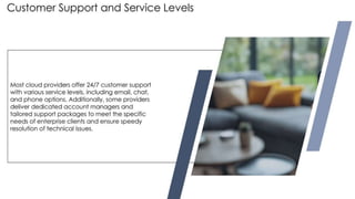 Cloud Providers and Their Key Features Explained | PDF