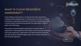 Cloud Readiness Assessment | Nuvento | PDF